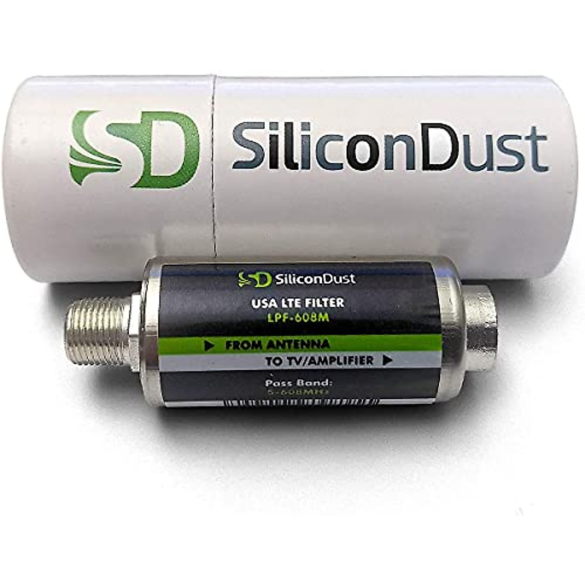 SiliconDust LPF-608M LTE Filter for TV Antennas USA 2020 Standard 600/608/618MHz