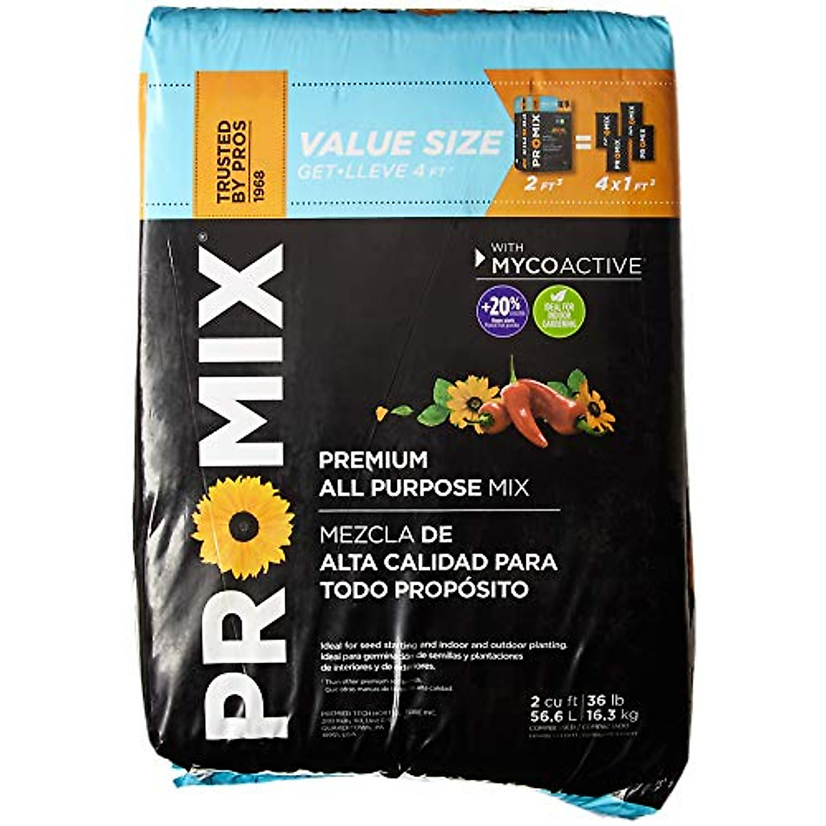 Premier Horticulture Inc (1020030RG) 2CF Pro Mix Ultimate All Purpose Comp