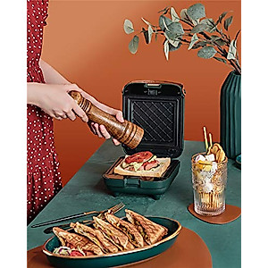 3-in-1 Sandwich Waffle Eggette Maker Portable Cooking Non-stick Coated Detachable Bakeware Plates Electric Panini Press Double-sided Heating Breakfast Toaster