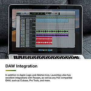 Novation Launchkey 49 [MK3] MIDI Keyboard Controller - Seamless Ableton Live Integration. Chord Mode, Scale Mode, and Arpeggiator — All the software you need for Music Production.