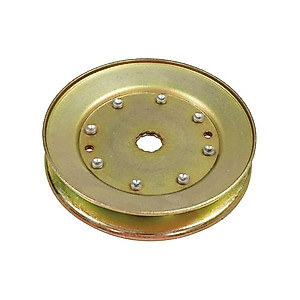 Lawn Mower Deck Rebuild Kit Spindles Pulleys Idlers Belt Blades Fits Husqvarna 532196104 532187292 5321196106 532173921 532153532 532177986 532197242