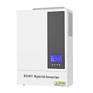 Y&H 3.6KW 48V Solar Hybrid Inverter MPPT Charger Max 500V PV Input AC220V Output with Timed Charging and Discharging for Peak Shaving and Valley Filling,Support WiFi and Bluetooth Communication