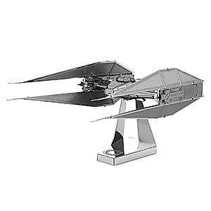 Fascinations Metal Earth Star Wars The Last Jedi Kylo Ren's TIE Silencer 3D Metal Model Kit