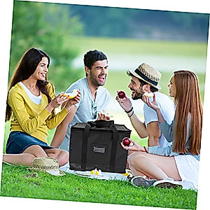 ULTECHNOVO Insulation Bags Reusable Grocery Bags Catering Foldable Shopping Bag Insulated Bags for Food Grocery Shopping Bags Restaurant Insulated Bag Cooler Bag Jumbo Insulated Bag