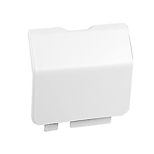 X AUTOHAUX Rear Left Bumper Tow Hook Towing Eye Cover for Mazda 6 2013 2014 2015 2016 2017 2018 White Trailer Cap Replacement GJR950EL1