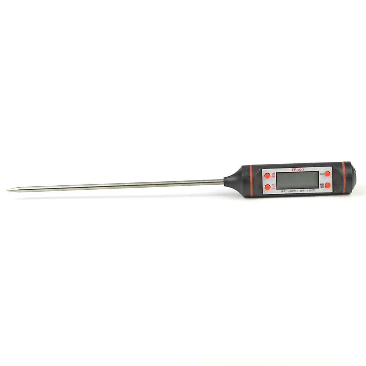 Sepa Sport Large Meat, Food & Liquid Thermometer,Fast Precise Digital Screen with 5.7 Inches Stainless Steel Probe Perfect for Any Cooking, Deep Fry, BBQ Grilling, Turkey Roasting Or Meat. (TP101)
