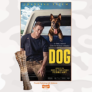 Nylabone Power Chew Camo Dog Toy - Dog Toys for Aggressive Chewers - Indestructible Dog Toys for Aggressive Chewers Large Breed - For Extra Large Dogs - Chicken Flavor X-Large/Souper - 50+ lbs.