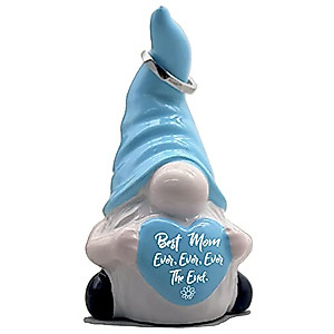 Mom Birthday Gifts- Best Mom Ever Gift- Mothers Day Gift- Best Mom Ever Ever Ever The End, Gnome Ring Holder Gift for Mom,MY-ALVVAYS -GRH012