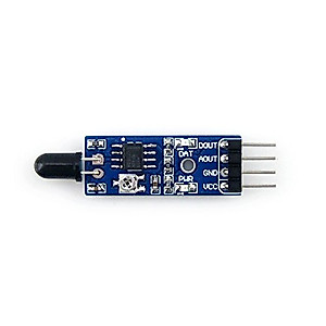 Waveshare Flame Sensor Module Detector IR Infrared Flame Detection Sensor Module Flame for Raspberry pi