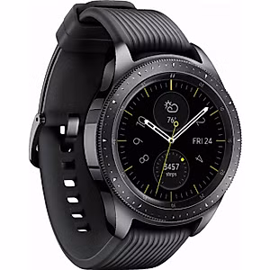 Samsung Galaxy Watch (42mm) Smartwatch (Bluetooth) Android/iOS Compatible -SM-R810 Intenational Version -No Warranty (Midnight Black) (Renewed)