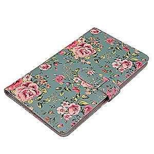 Sunmns Flower Wallet PU Leather Photo Album Compatible with Fujifilm Instax Mini 12 11 9 8 90 26 7s Instant Camera Film, Polaroid Snap Zip Z2300 PIC-300 Film (Retro Floral)