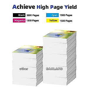 BAALAND LC3033XXL LC3033BK/C/M/Y Ink Cartridges Replacement for Brother LC3033 3033 LC3035 3035 Work for MFC-J995DW MFC-J995DWXL MFC-J815DW MFC-J805DW MFC-J805DWXL Printer (4-Pack)