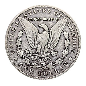 Morgan Dollar Circulated 1878-1904 Dollar Very Good