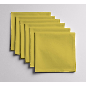 Cloth Napkins Pack of 6 |100% Cotton Calicot Dinner Napkins 16x16 Inches|Table Dinner Napkins for Hotel, Lunch, Restaurant, Weddings, Event and Parties|Spring, Easter Decor Dinner Napkins(Green)