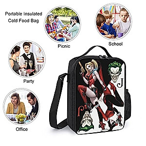 Backpack 3-Piece Set BookBags Study School Bag Lunch Bags Tote Bag and Pencil Bag Set, One Size