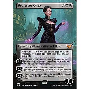 Magic: the Gathering - Professor Onyx (276) - Borderless - Strixhaven: School of Mages