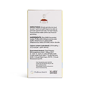 Probiora for Dogs (Formerly ProBioraPet) | Dog Probiotic Supplement for Oral Care | Pet Probiotics to Reduce Bad Breath, Plaque & Tartar | Dog Nutritional Supplement for Dental Health | 30 Servings