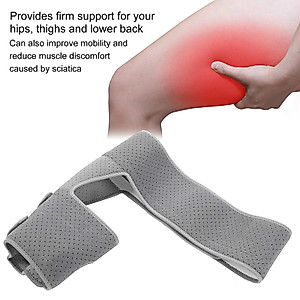 ZJchao Thigh Supports, Groin Wrap Adjustable Support for Hip Brace Ischialgia Relief Thigh Hamstring Compression Support Wrap Sacroiliac Joint Support Stabilizer Wraps Hip Support Groin Brace Wrap