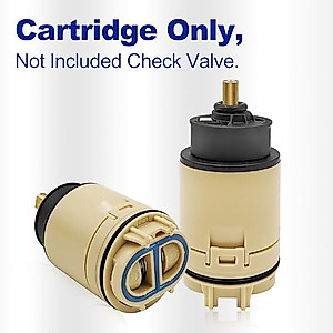 RP70538 Single-Function Pressure Balance Cartridge Replacement for Peerless Single Handle Tub and Showers Faucet (Cartridge Only,Not Included Check Valve)