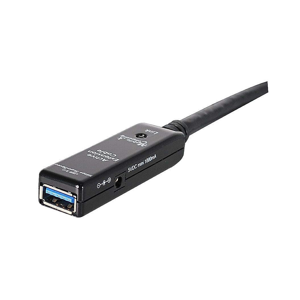 SIIG USB 3.0 Active Repeater Cable 15-Meters, USB Extension Cable for USB Flash Drive, Hard Drive, VR, Printer, Camera (JU-CB0711-S1)