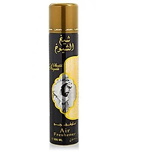 Sheikh Al Shuyukh Luxe Air Freshener - 300 ML (10.1 oz) | Aromatic Essential Oil Spray | Beautify the Home with Notes of Saffron, Roses, Caramel, and Amber | Long-Lasting Room Fragrance | by Lattafa