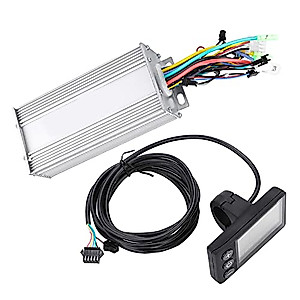 Cryfokt 1000W Motor Controller Brushless Motor Controller Plastic + Metal Brushless Controller Kit for Ebike Scooter Electric Skateboard Scooter Electric Bicycle (1000W60V)