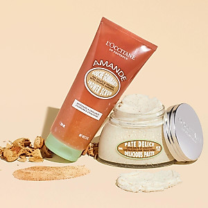 L'OCCITANE Almond Shower Scrub 200ml, 7.3 oz.