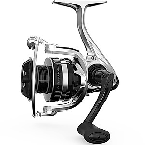 Spinning Reel Tempo - New Vertix Fishing Reel,10+1 BB Light Weight &Durable -Stainless Steel Main Shaft, Collapsible Alu. Handle- Ultra Smooth Powerful with Carbon Fiber Drag