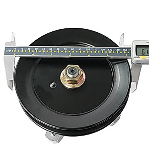 G.Times 6.3" Dia Pulley Blade Spindle Assembly Replaces 618-04822 918-04889 918-04822B 918-04950 mounting Hardware is Included