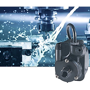 Little Giant 1-EA-42 115 Volt, 1/125 HP, 170 GPH Dual Purpose - Inline or Submersible, Small Epoxy-Encapsulated Pump with 10 ft. Cord, Black, 518087