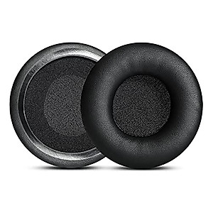 Breathable Ear Pads Pillow Cover 1 Pair Memory Foam Earpads Replacement Black White Compatible with ATH-AR3BT AR3IS gaming earmuffs Replacement headband earmuffs cushion compatible with ATH-AR3BT