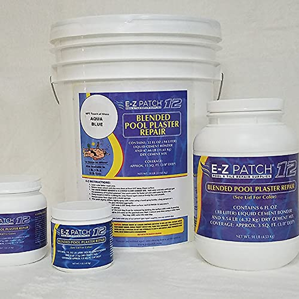 E-Z Patch EZP-2260 10 lbs Aqua Cool 2 Blended Plaster