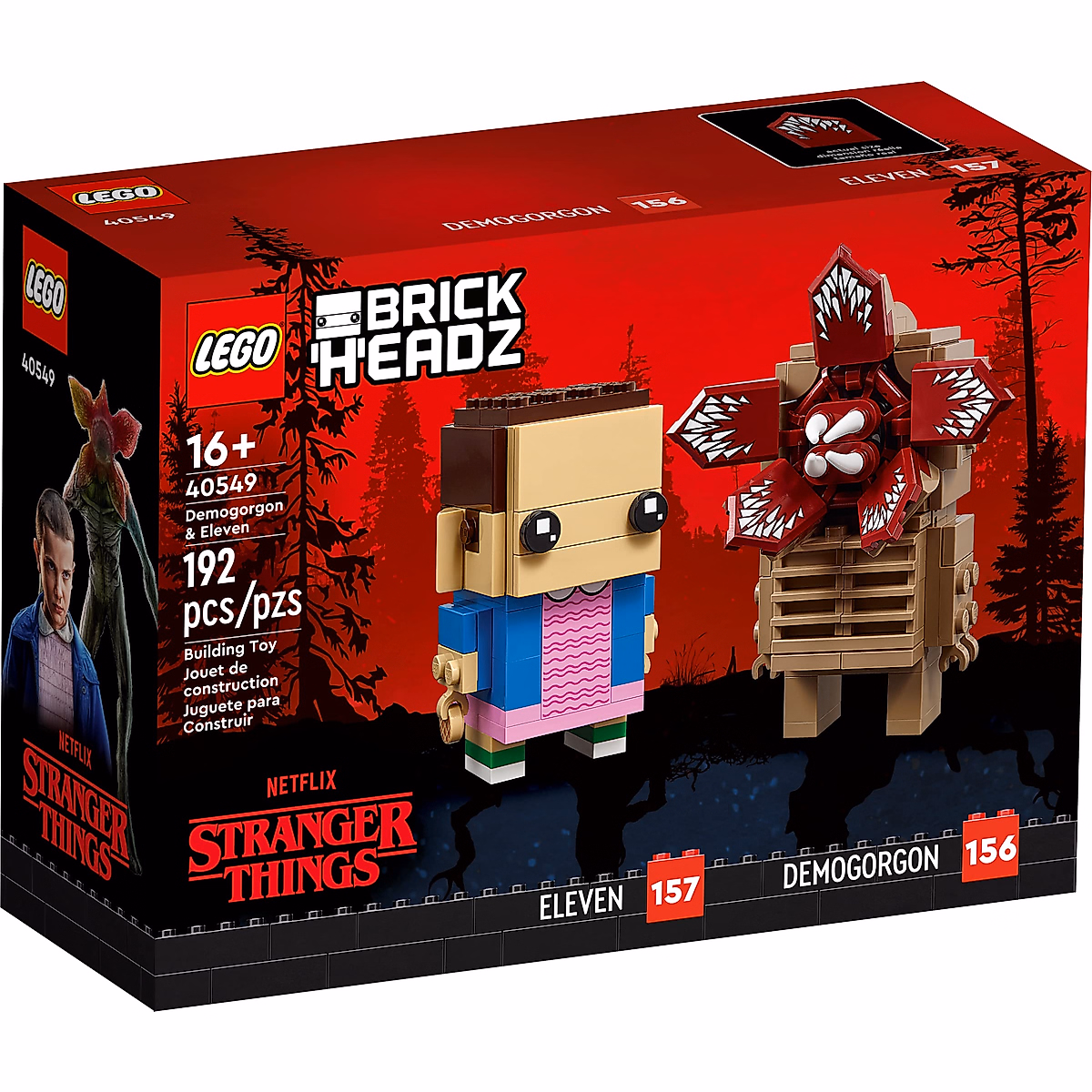 LEGO BrickHeadz Demogorgon and Once - Stranger Things
