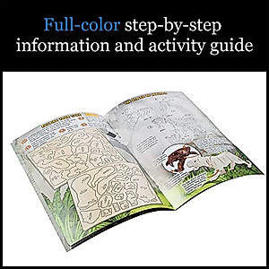 WILD ENVIRONMENTAL SCIENCE Extreme Big Cats of the World - For Ages 6+ - Create and Customize Models and Dioramas of Tigers, Snow Leopards and more - Study the Most Extreme Animals