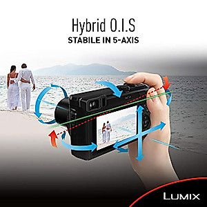 Panasonic Lumix ZS50 Camera, Black