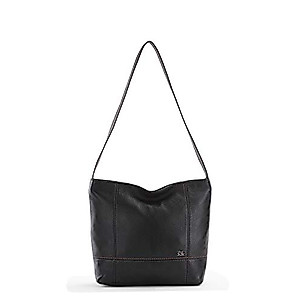 The Sak De Young Hobo Bag in Leather, Black