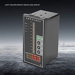 Level Meter Sensor Water Depth Level Display Meter Intelligent Pressure Controller Light Column Display 4-20MA Level Transmitter Liquid