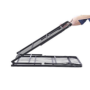 V&LX 14 Inch Tall High Easy-Assembly / No Tool Needed to Assemble / Bed Frame/ No Box Spring Needed (Modern,Cal King)