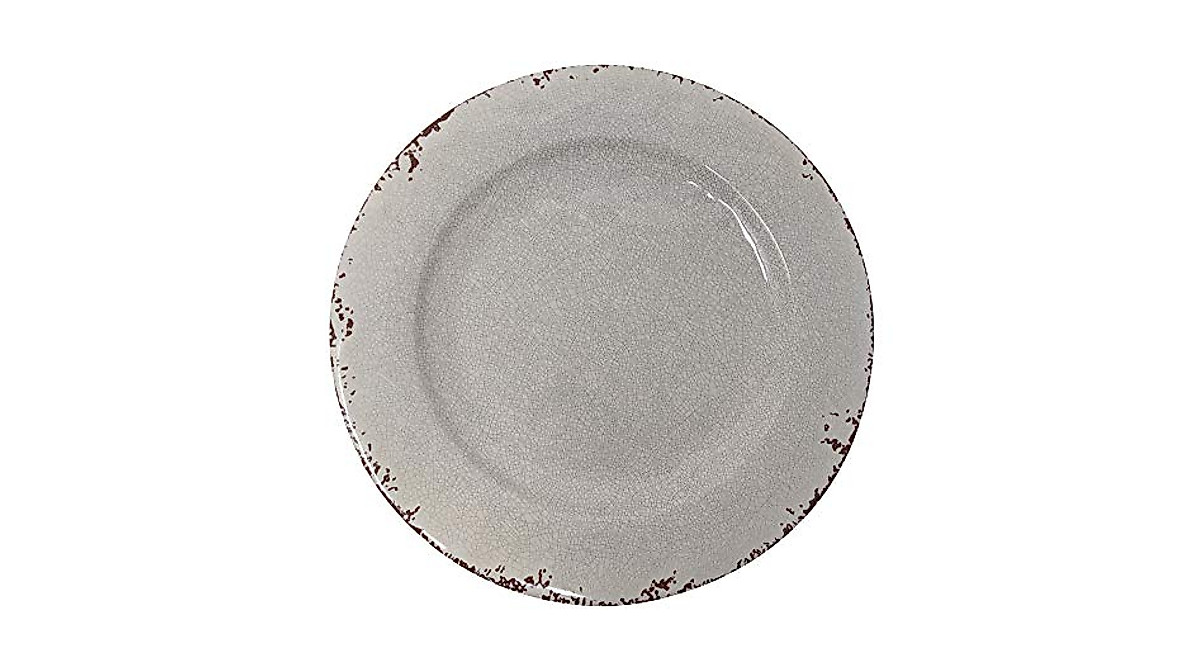 Gianna's Home 12-Piece Rustic Melamine Dinnerware Set for 4