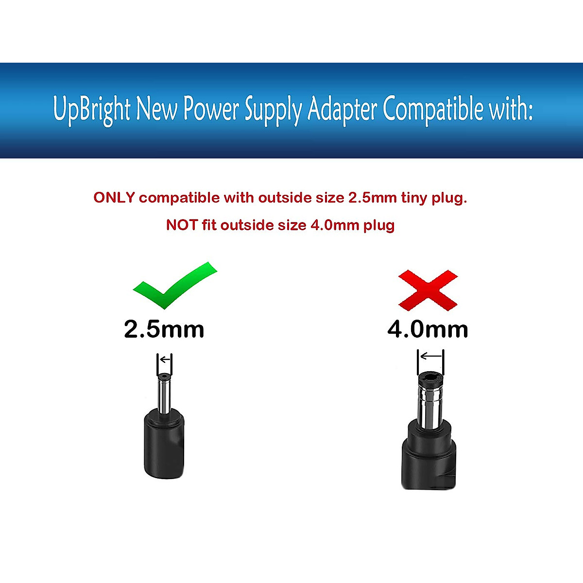 UPBRIGHT 6V AC Adapter Compatible with AT&T VTech CS6114 CS6124 CS6419 CS6529 CS6649 CS6729 CS6729-2 CS6759 CS6829 CS6859 EL52103 EL52203 DECT 6.0 Cordless Phone 6VAC 300mA AC6V Power Supply Charger