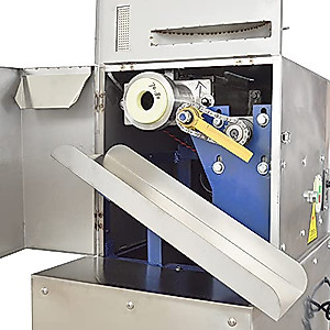 TECHTONGDA Electric Dough Divider Commercial Quantitative Dough Cutter 70-300g Stainless Steel Compact Dough Ball Maker 2500W 110V