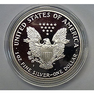 1991 S American 1 oz. Silver Eagle Dollar Proof US Mint