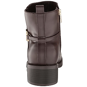 Tommy Hilfiger Women's IMIERA Ankle Boot, Brown, 8