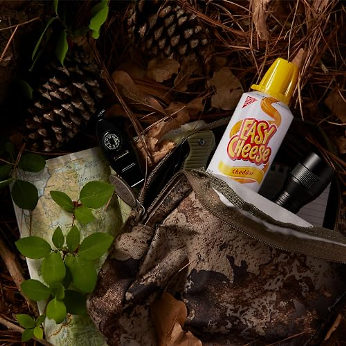 Easy Cheese Cheddar Cheese Snack, 12 - 8 oz Cans