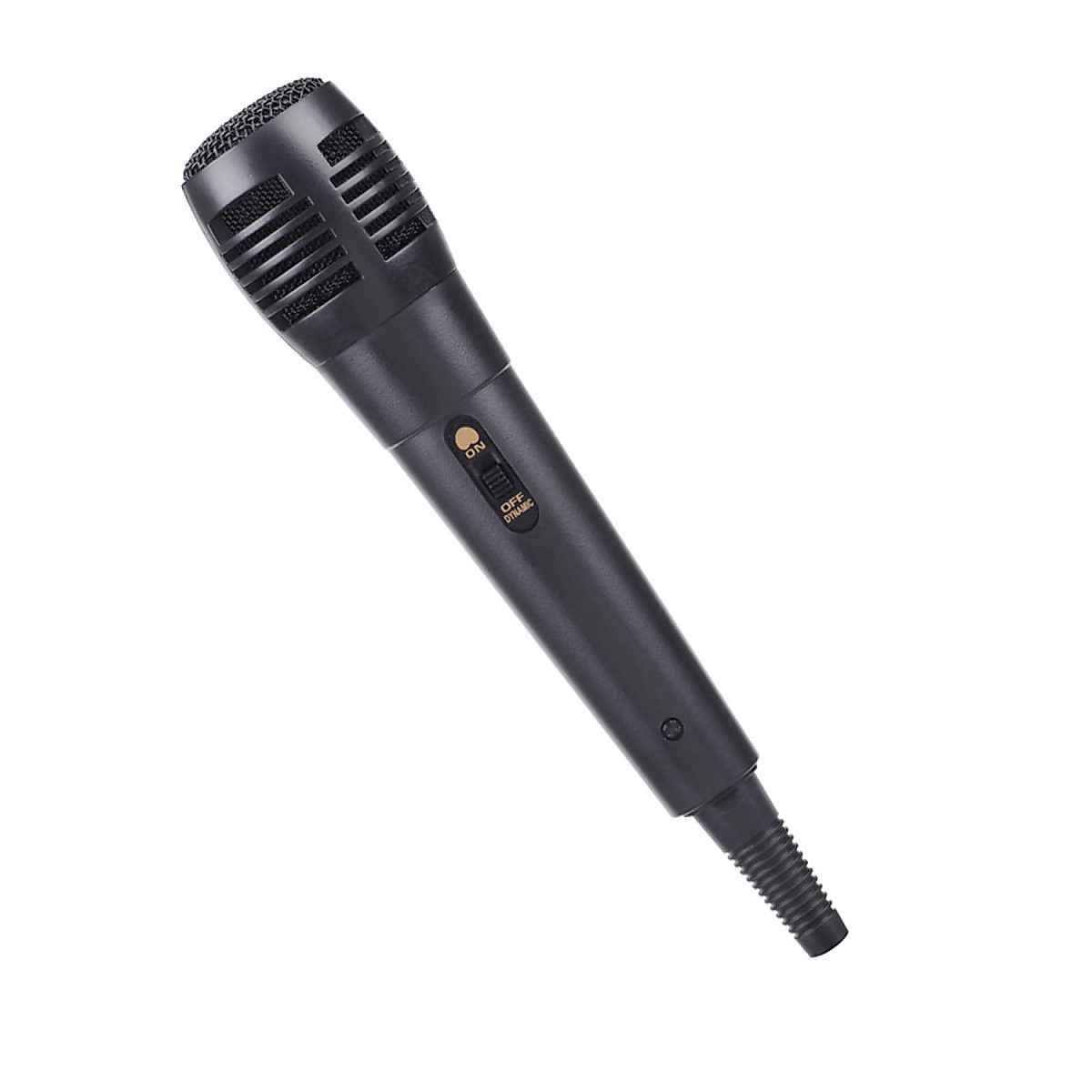 Floralby Handheld 6.5mm Wired Uni-Directional Dynamic Karaoke Microphone with Audio Cable - Black