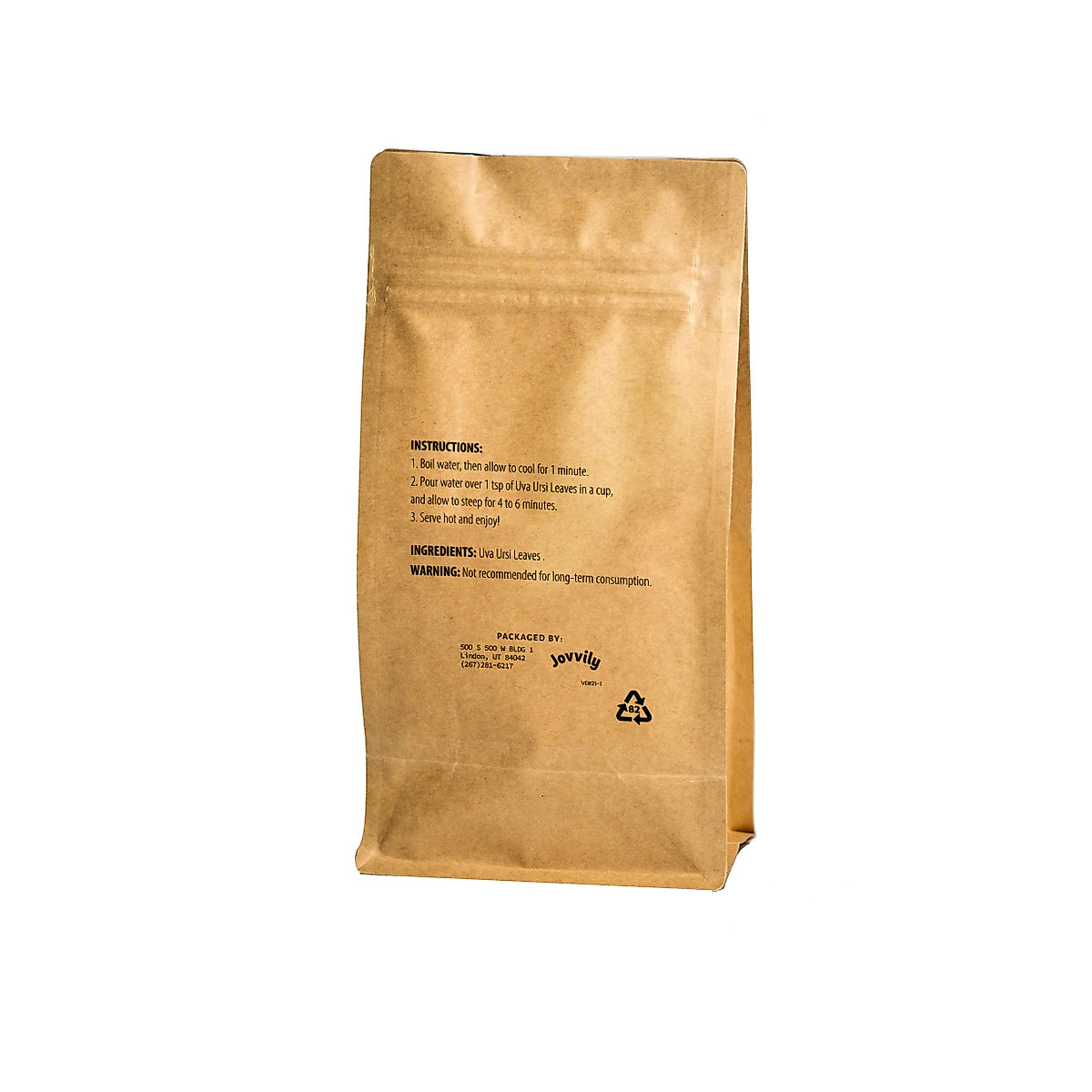 Jovvily Uva Ursi Leaves - 8oz - Dried Whole Leaves - Bearberry Leaves - Herbal Tea