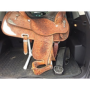 COOL SADDLE RACKS White PVC Taller