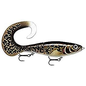 Rapala X-Rap Otus Lure with Two No. 2/0 Hooks, 0.5-1 m Swimming Depth, 25 cm Size, Artistic Burbot