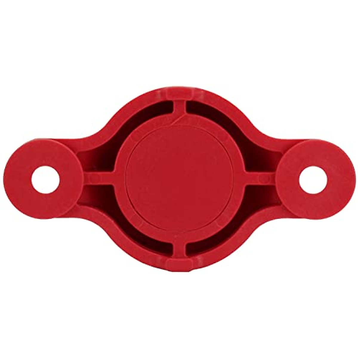 Fastronix 1/2" Heavy Duty Stainless Steel Single Stud Power and Ground Junction Block with Red and Black