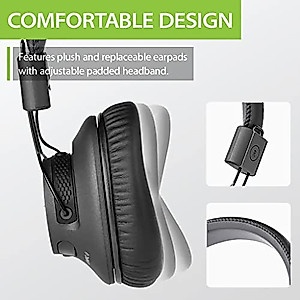 Avantree Quartet-Extra - 2.4G RF Wireless Add-On Headphones Quartet Multiple Listening System, Scalable to 100